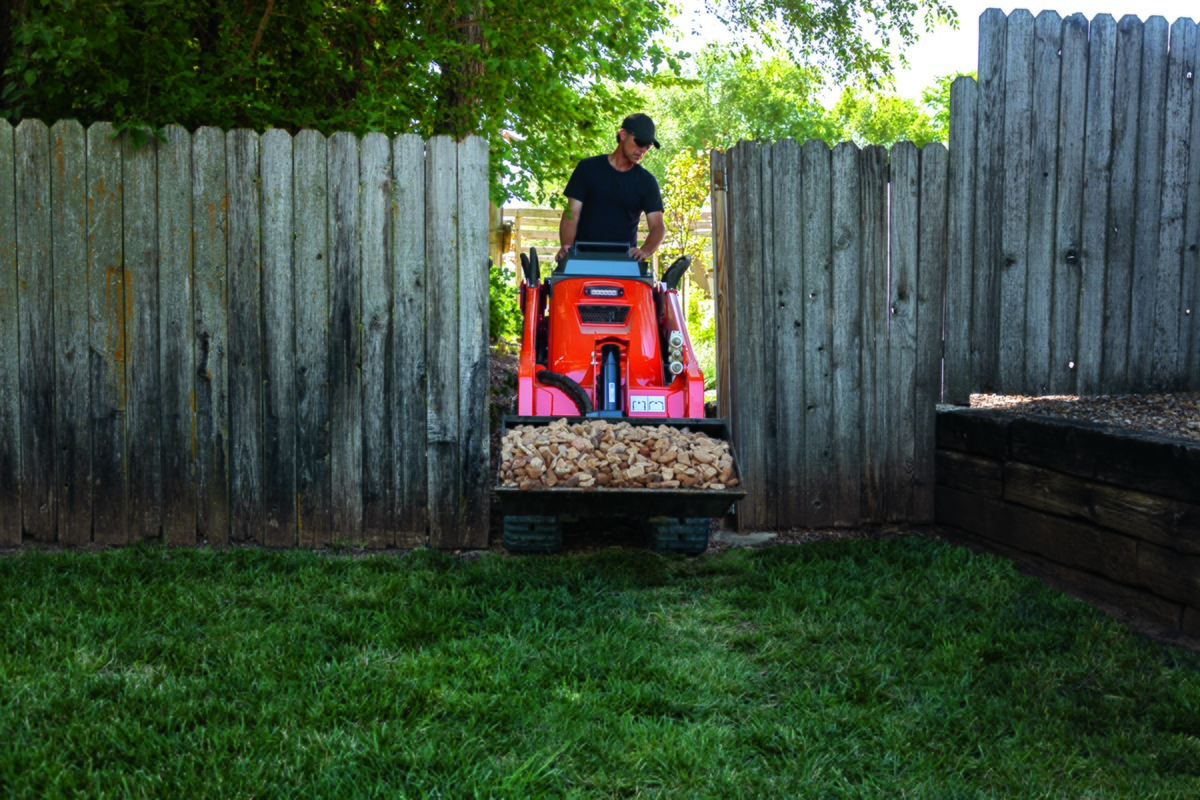 Kubota SCL1000 Stand-On Compact Loader with Bucket - Union Farm Equipment